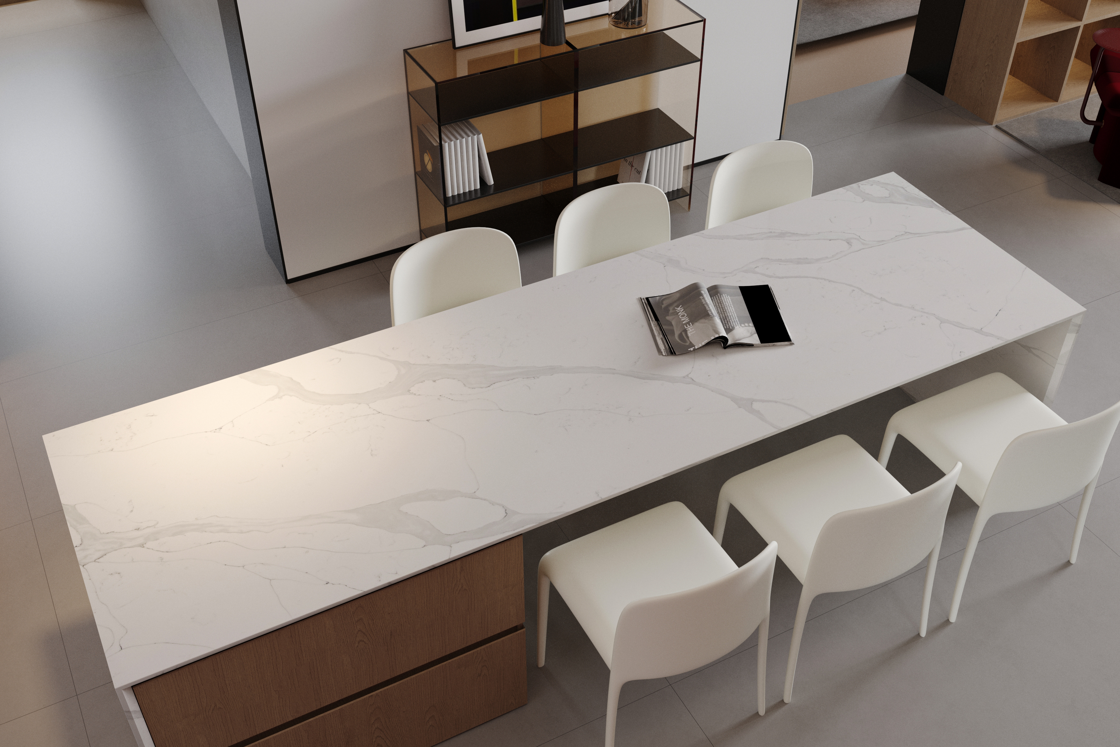 Calacatta Monet Stone Slab – Designer Collection | Gen Stone Australia