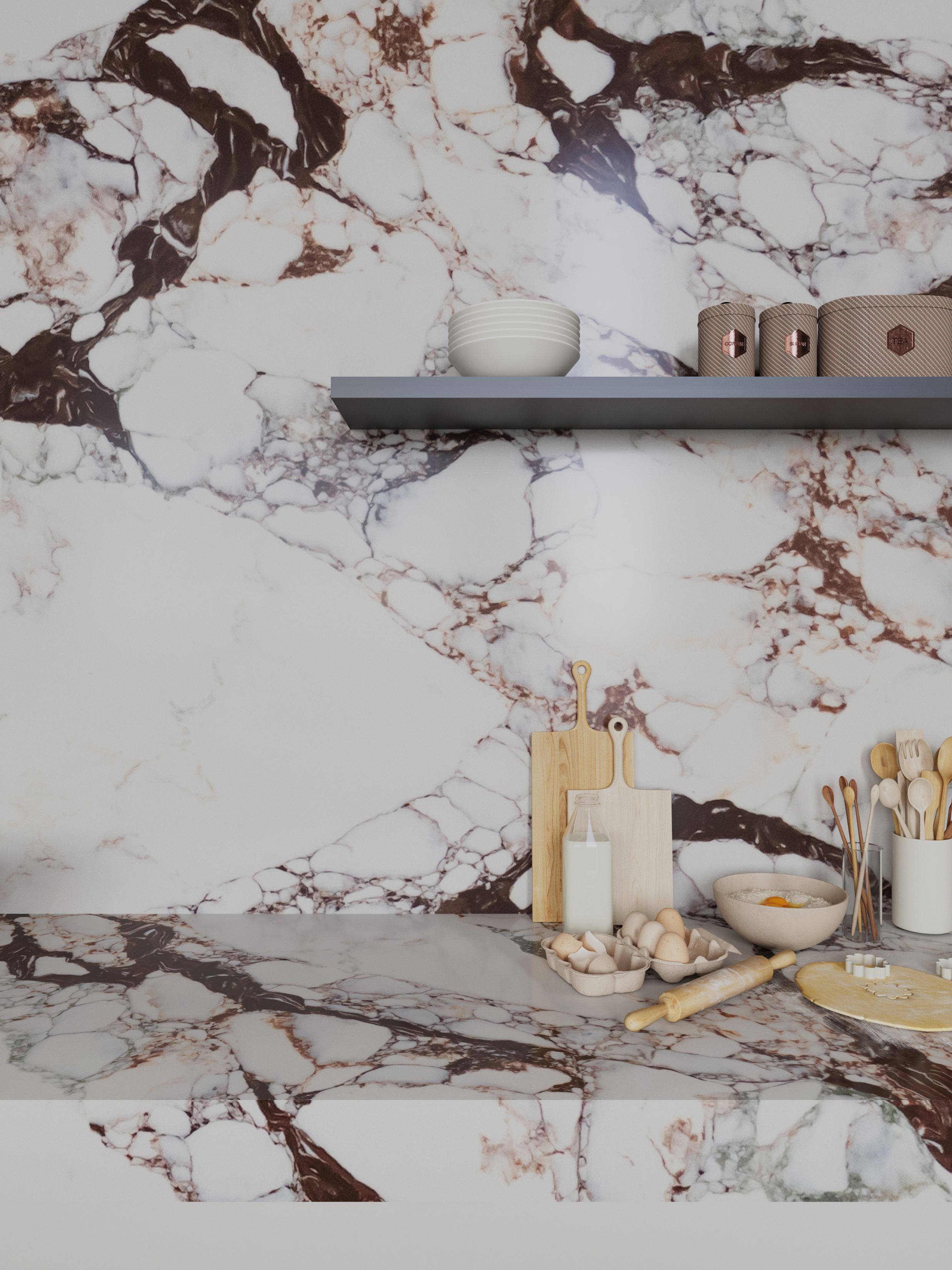 Calacatta Viola Stone Slab – Luxury Collection | Gen Stone Australia